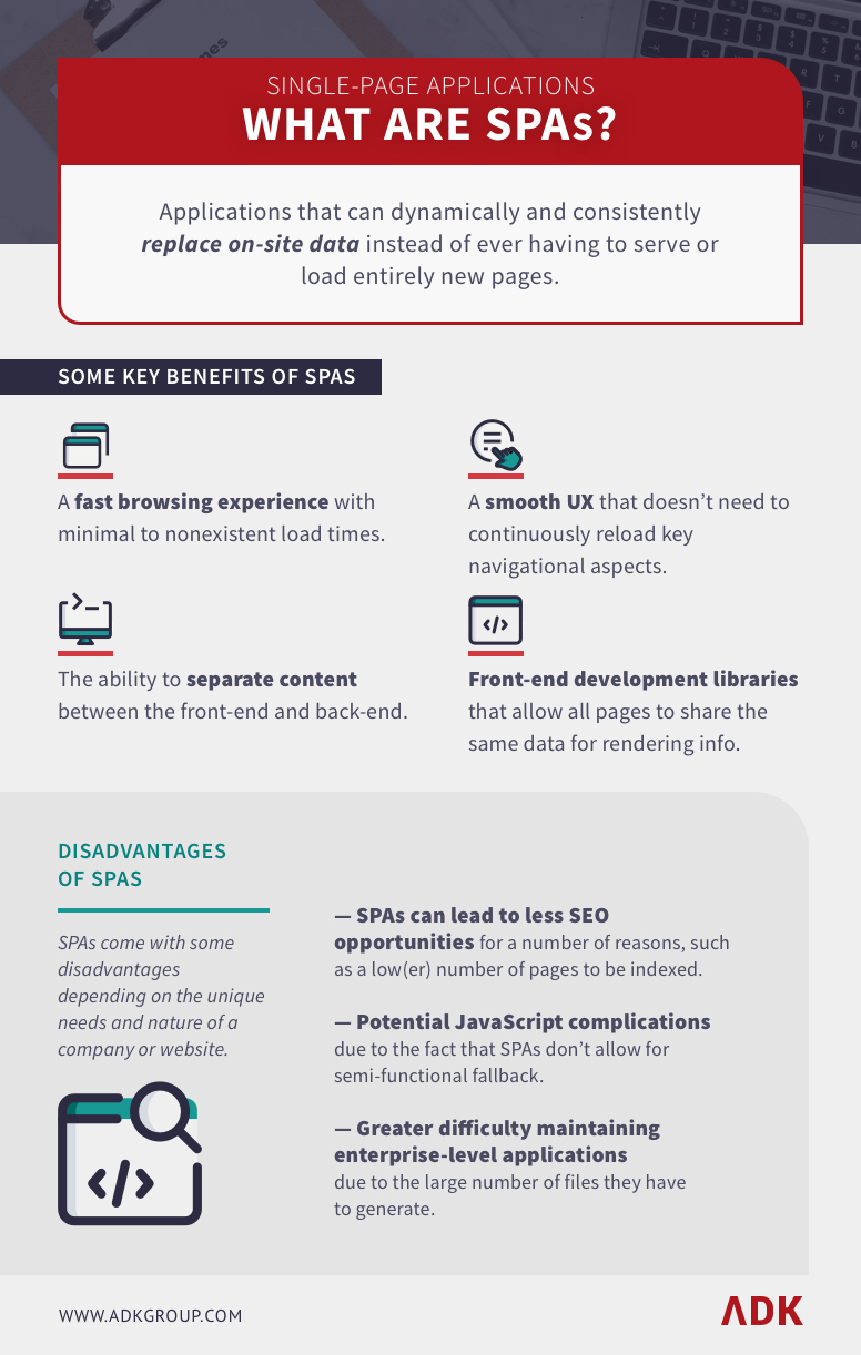 SPA vs MPA Applications: What Are the Differences? | ADK Group